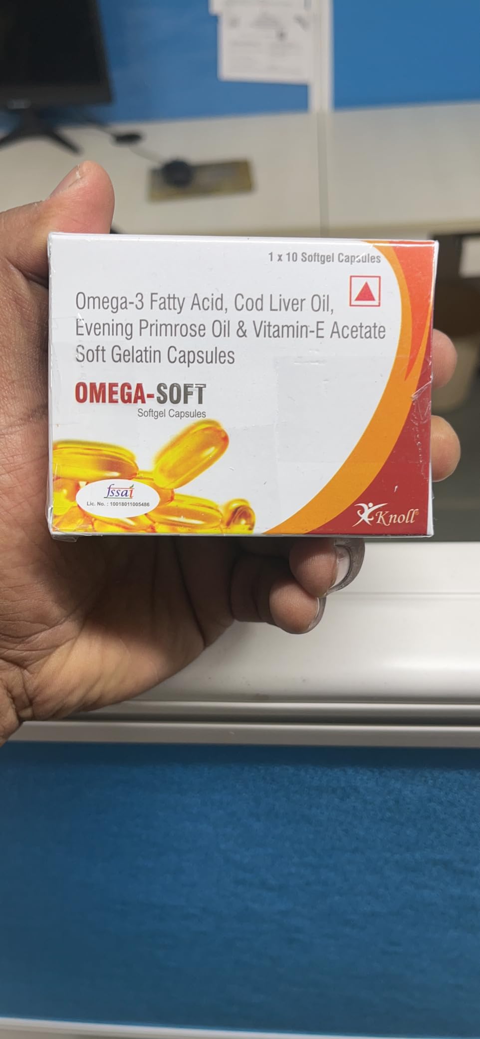 Knoll Healthcare Omega 3 Fish Oil 700mg for Men and Women Antioxidant ...