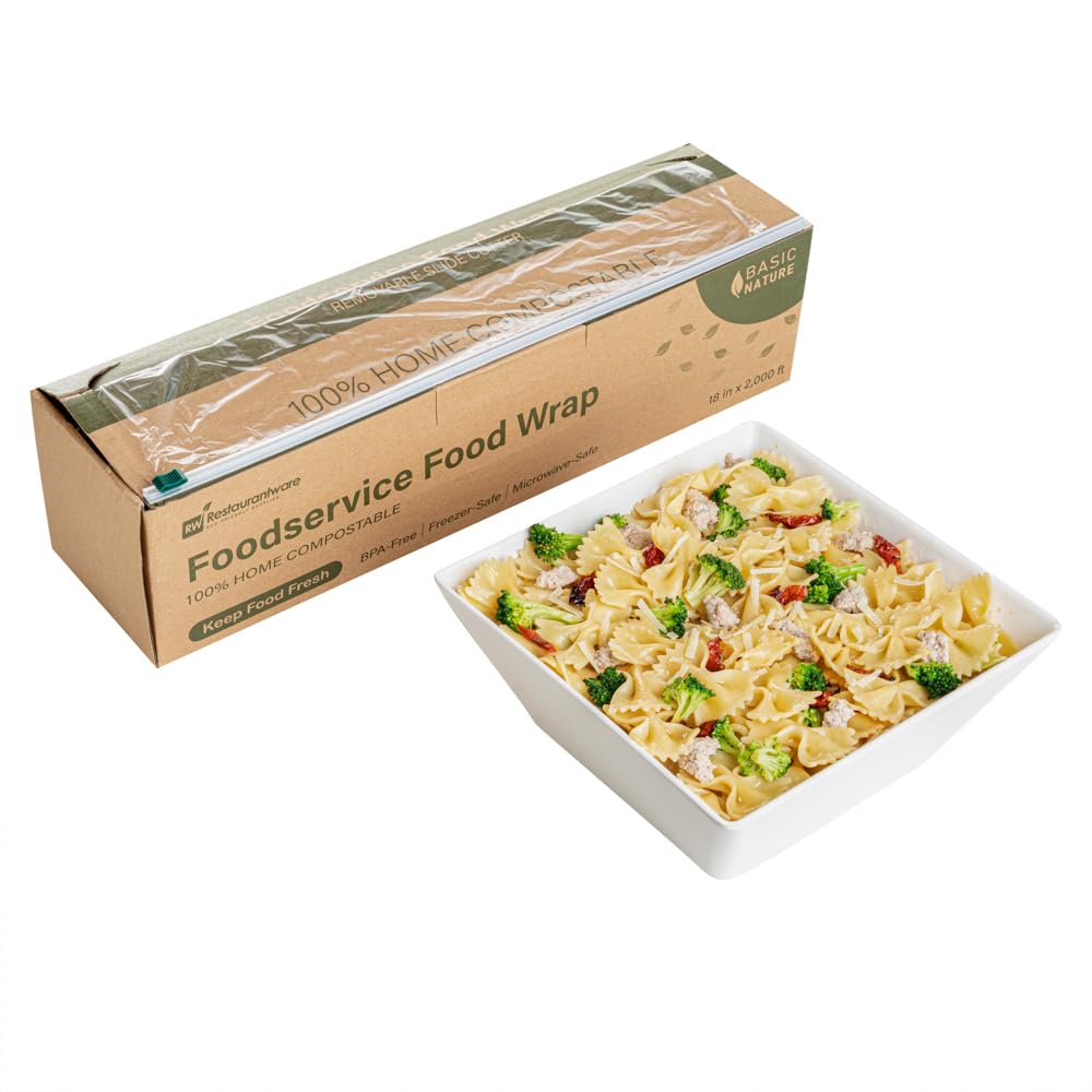 Amazon.com: Restaurantware Basic Nature 18" x 2000' Food Wrap 1 ...