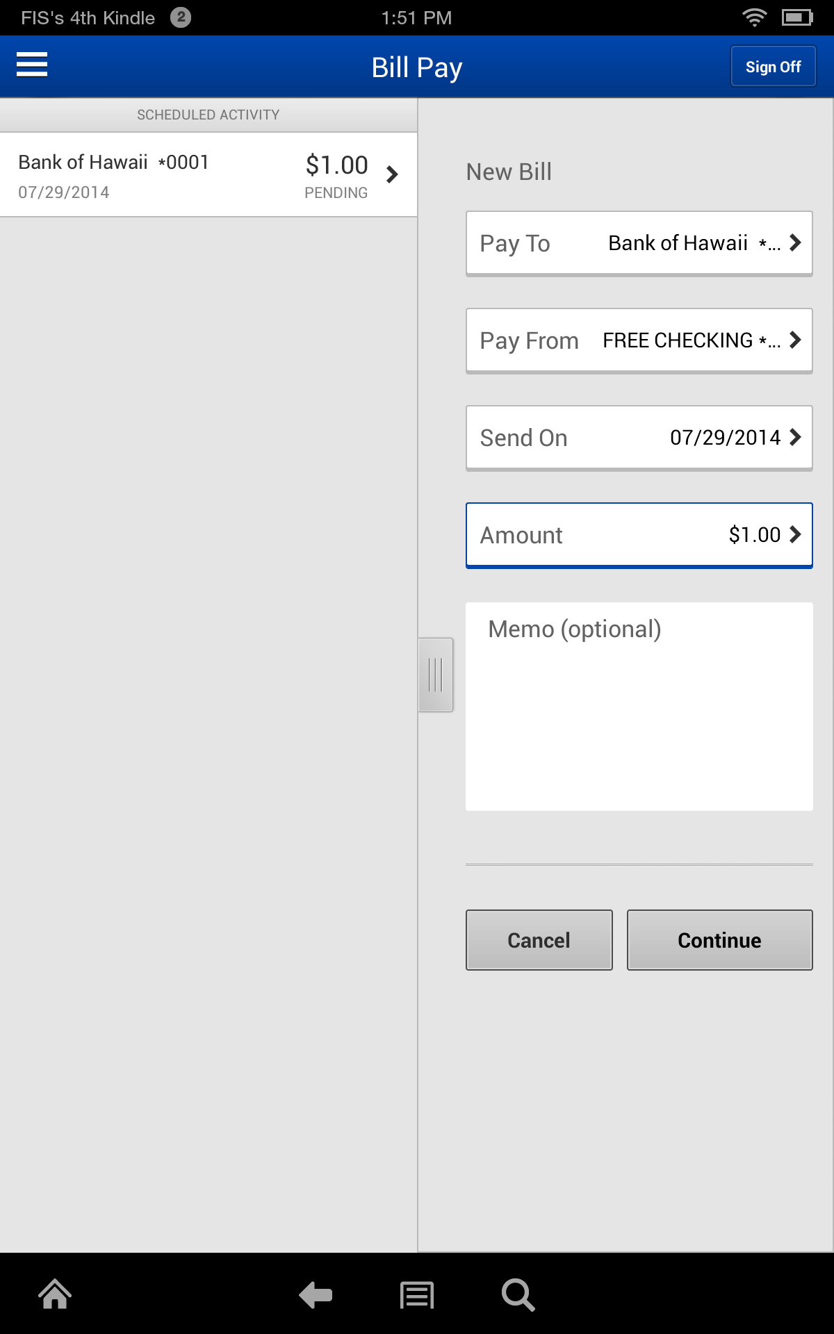 BOH Mobile Banking for Kindle Tablet - App on Amazon Appstore