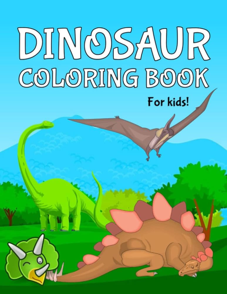 stegosaurus dinosaur coloring pages