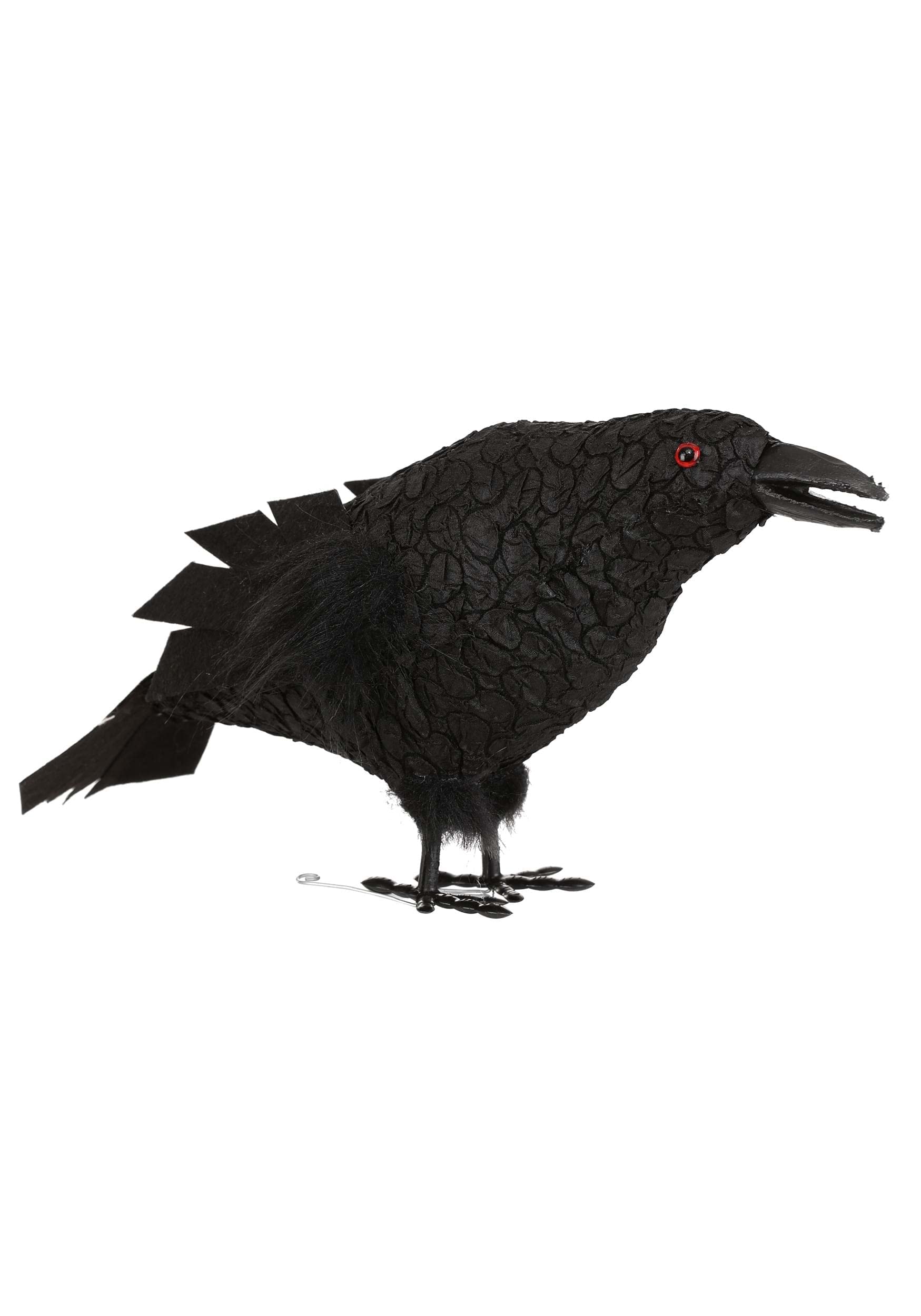 Amazon.com: Fun Costumes Realistic Black Feather Squawking Crow Indoor ...