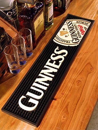 Amazon.com | Guinness Professional Series Bar Rail Mat: Bar Tools ...