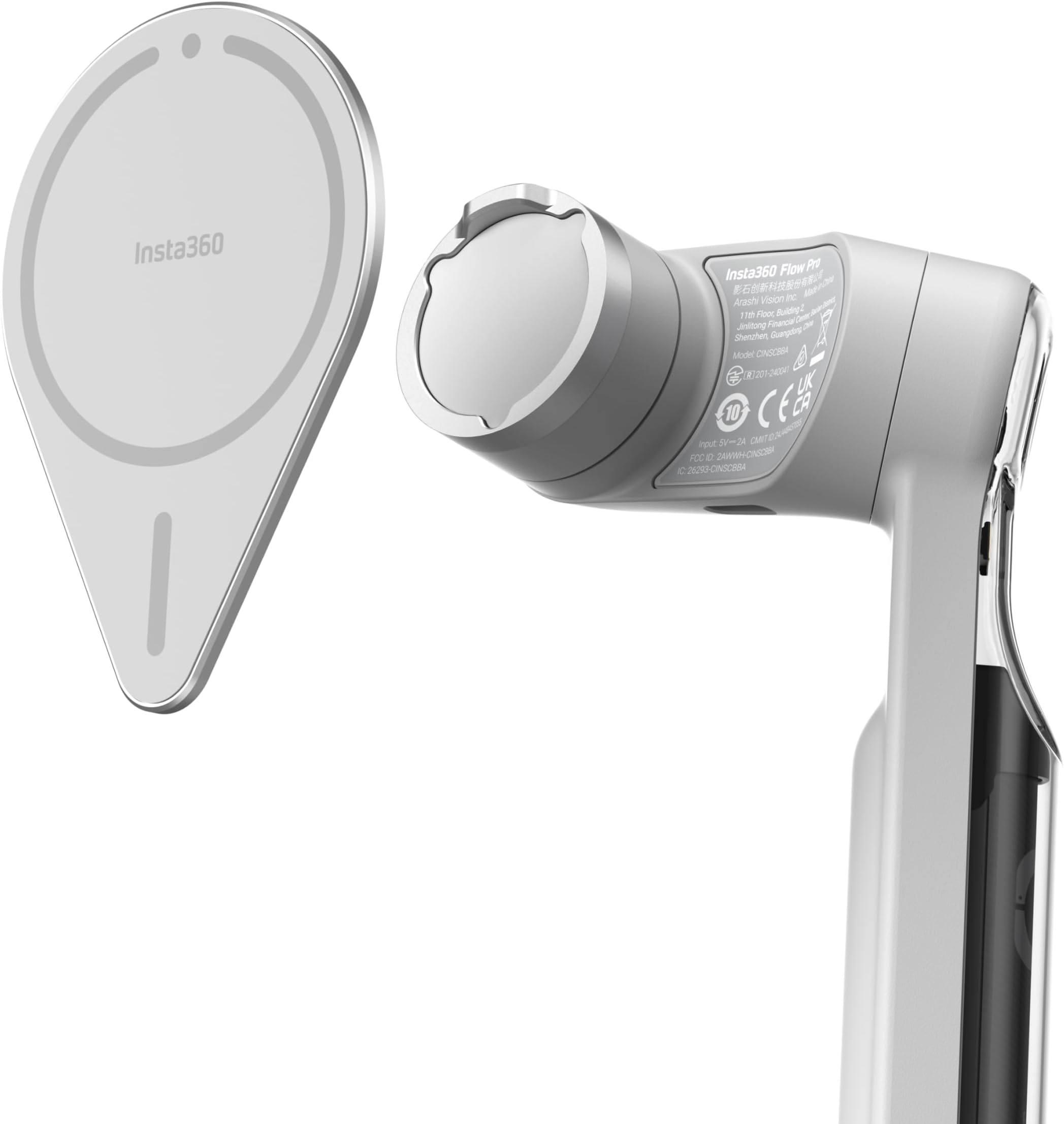 Amazon.co.jp: Insta360 Flow Pro - スマートフォン用AI搭載ジンバル、Apple DockKit対応、360度 ...