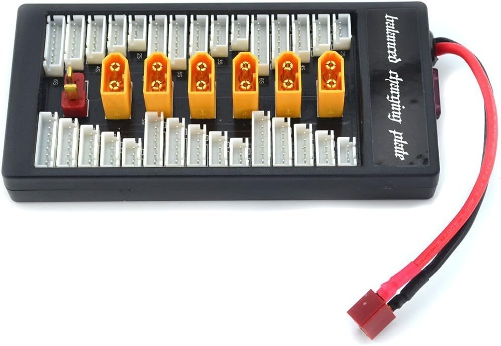 Jrelecs Xt60-plug Parallel Li-po Charging Adaptor Board 2-6s Charge ...