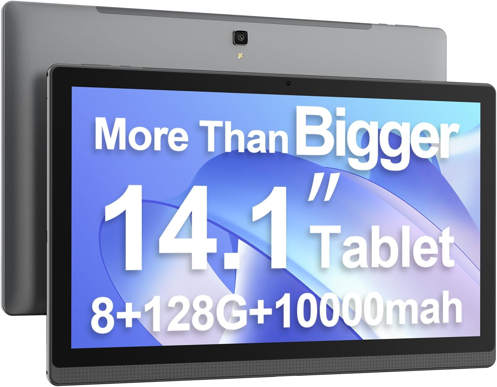 14.1 Inch Android 12 Tablet, Large Tablet with 1920 * 1080 IPS HD ...