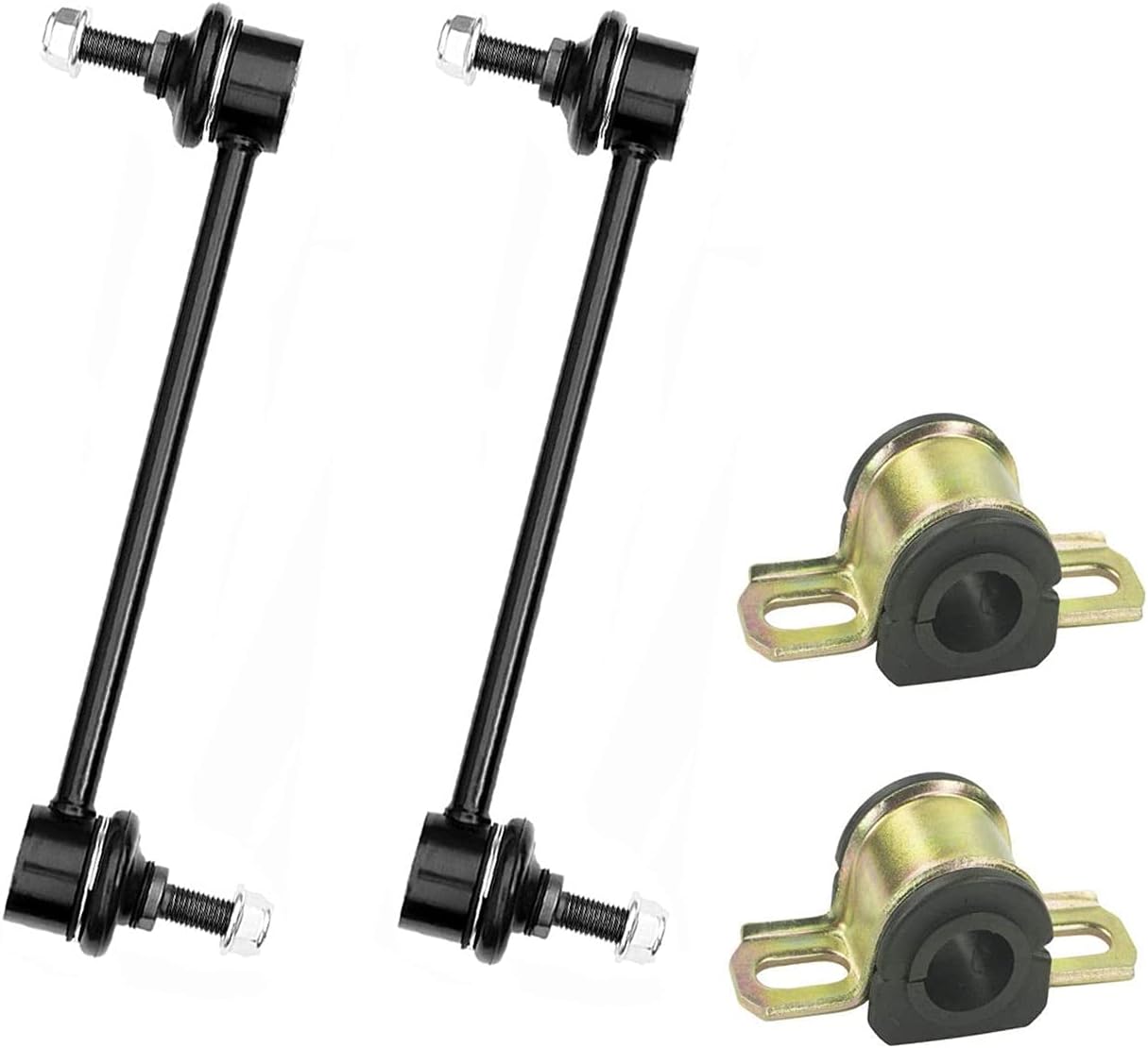 Amazon.com: 4pc Front Stabilizer Link Kit + Front Bushings FITS Sonic ...