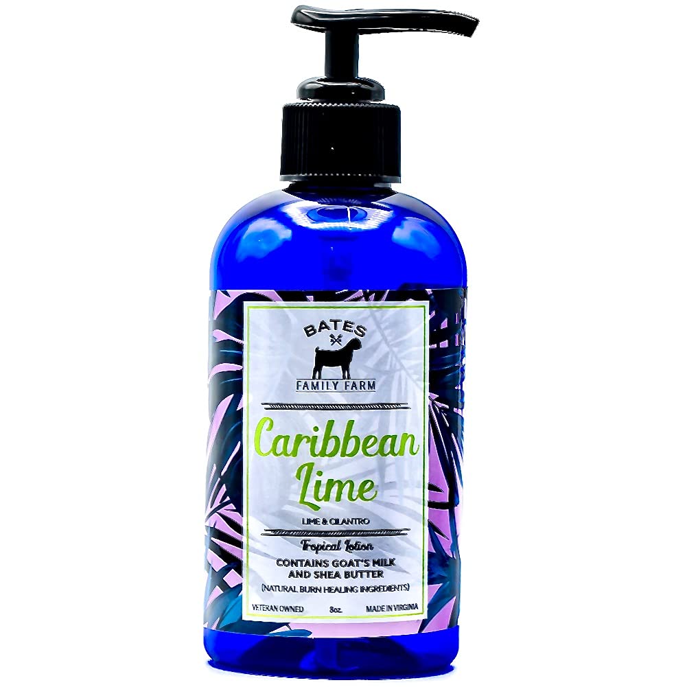 Amazon.com : Bates Family Farm Tropical Goat Milk Lotion (Caribbean ...