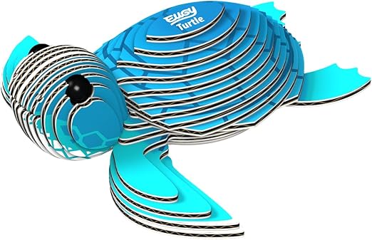 EUGY 038 Turtle Eco-Friendly 3D Paper Puzzle : Amazon.co.uk: Toys & Games