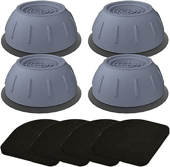 GIONAR 8PCS Anti Vibration Pads for Washing Machine, Rubber Feet, Noise ...