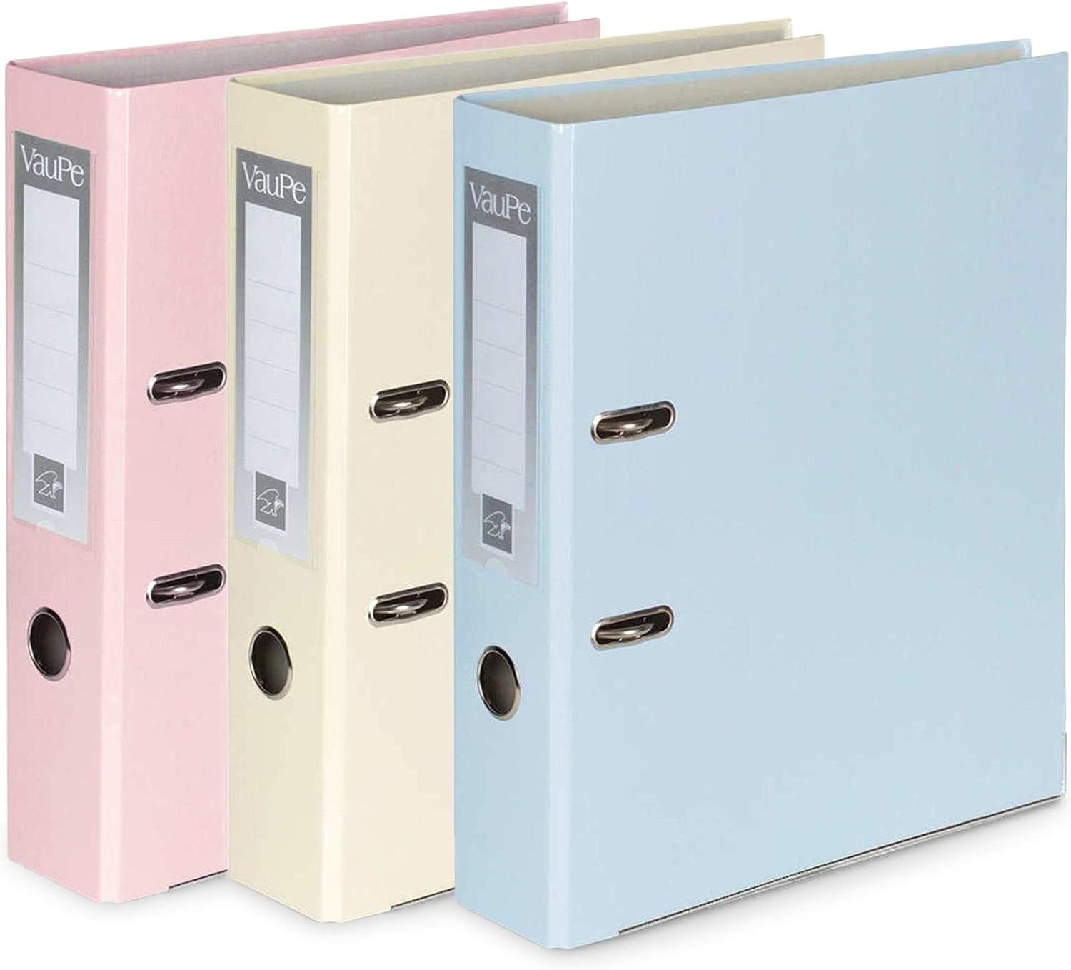 OfficeCentre® 3 x Pastel A4 75mm Lever Arch Folders Large Document ...