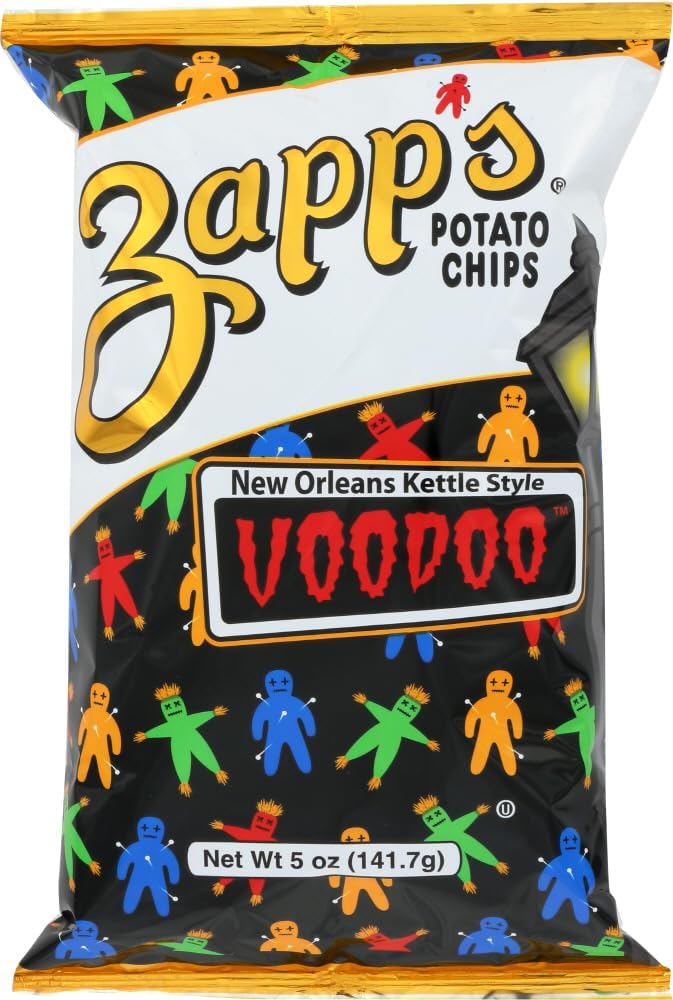 Amazon.com: Zapp's New Orleans Kettle Style Voodoo Potato Chips 9 oz ...