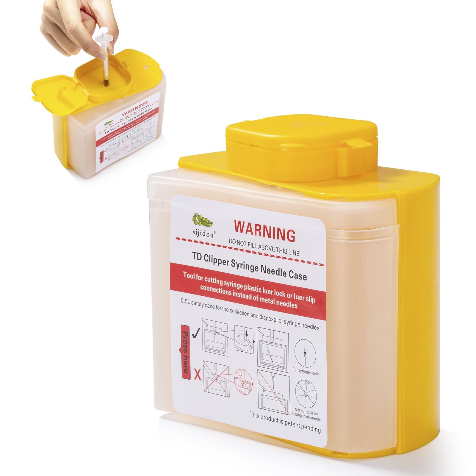 Snapklik.com : Sijidou Needle Clipper For Syringe And Sharps Disposal ...