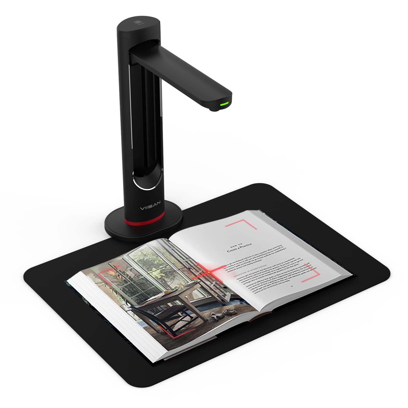 Buy Scanner，VIISAN K21 Professional Book & Document Camera Scanner with ...