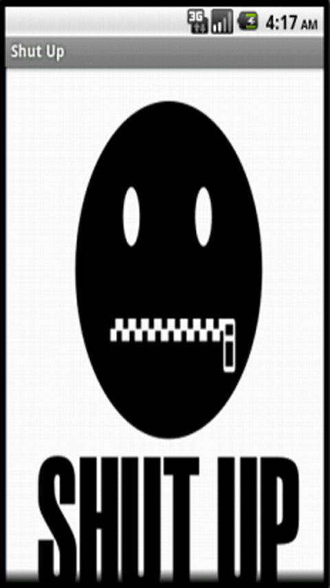 Shut Up Text