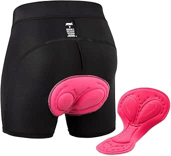 Amazon.com: JEPOZRA Women's Cycling Underwear with Padding Cycling Shorts for Women Workout ...