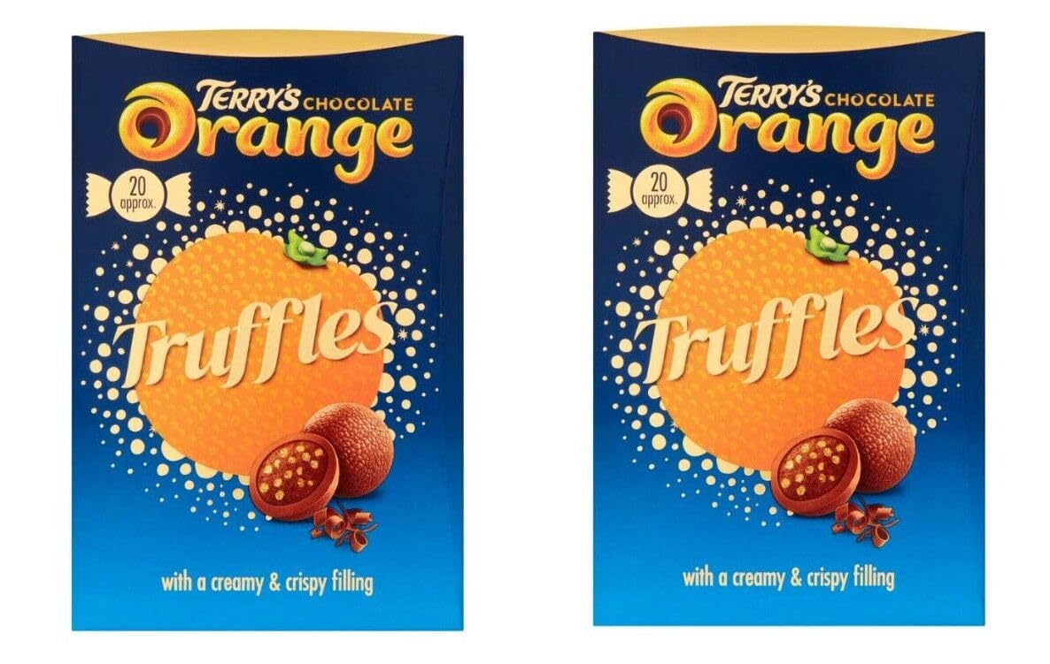 Terry's Chocolate Orange Truffles 200g - 2 Pack : Amazon.co.uk: Grocery