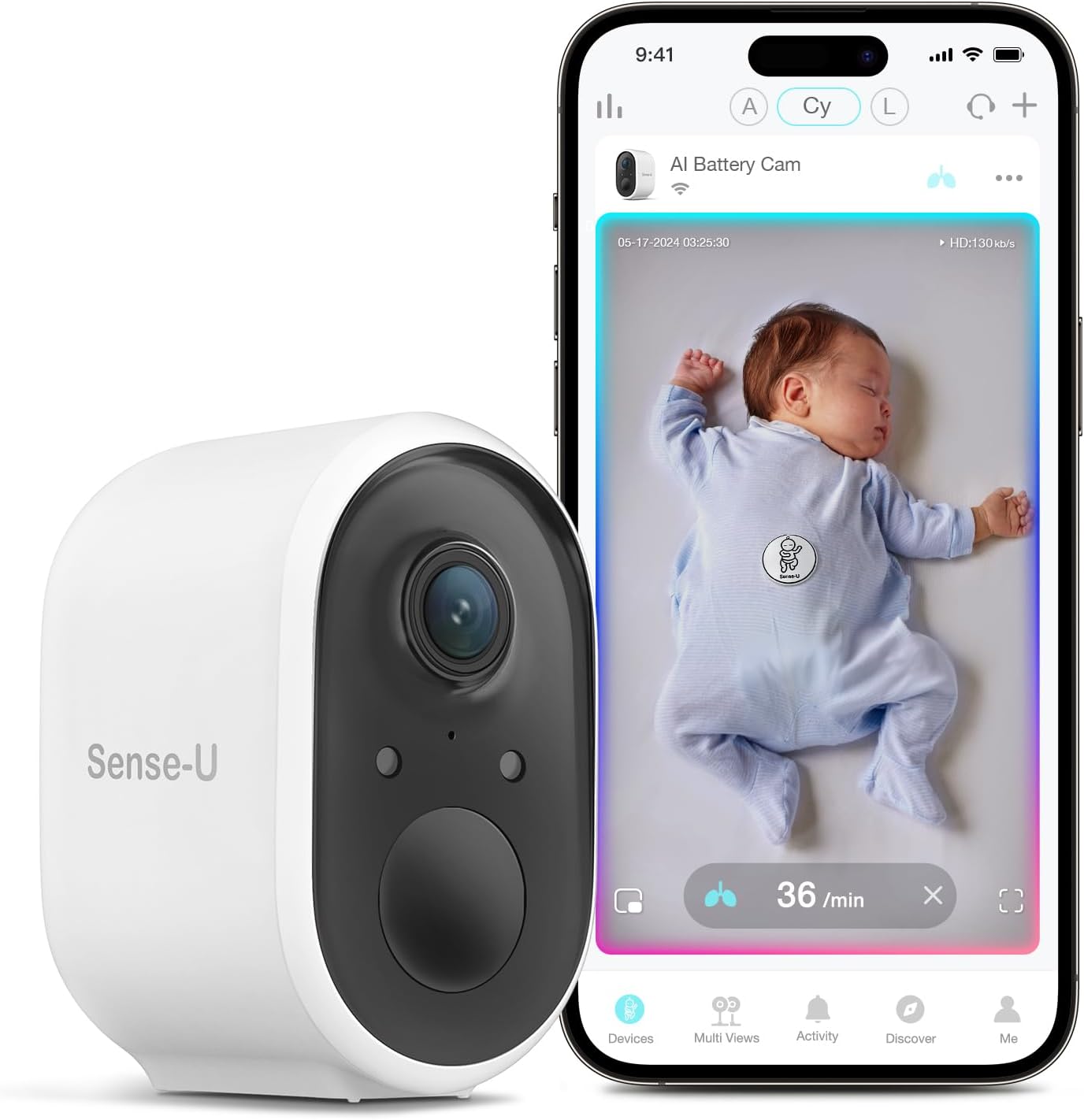 Amazon.com: Miku Pro Updated Smart Baby Monitor, Camera and Wall Mount ...