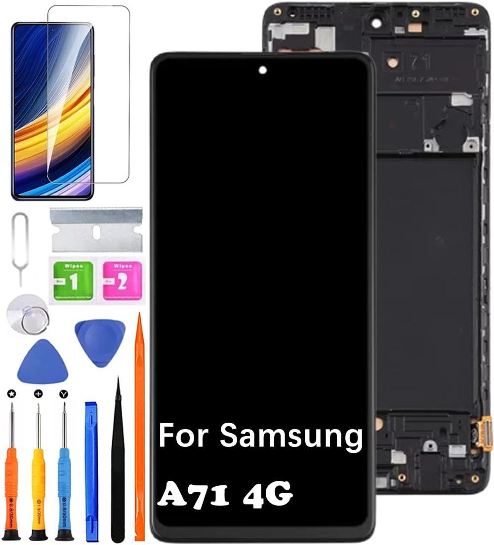 Amazon.com: for Samsung A71 4G Screen Replacement with Frame INCELL for ...