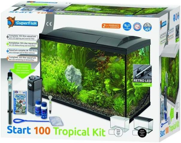 Superfish Start 50 Aquarium - Black : Amazon.co.uk: Pet Supplies