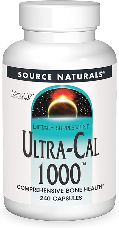 Amazon.com: Source Naturals Ultra-Cal 1000, Comprehensive Bone Health ...