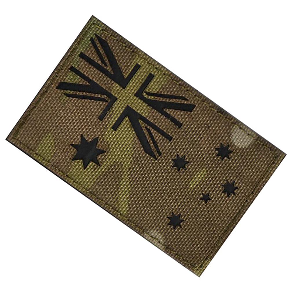 Buy Reflective Australia Flag Patch Infrared IR Australian National ...