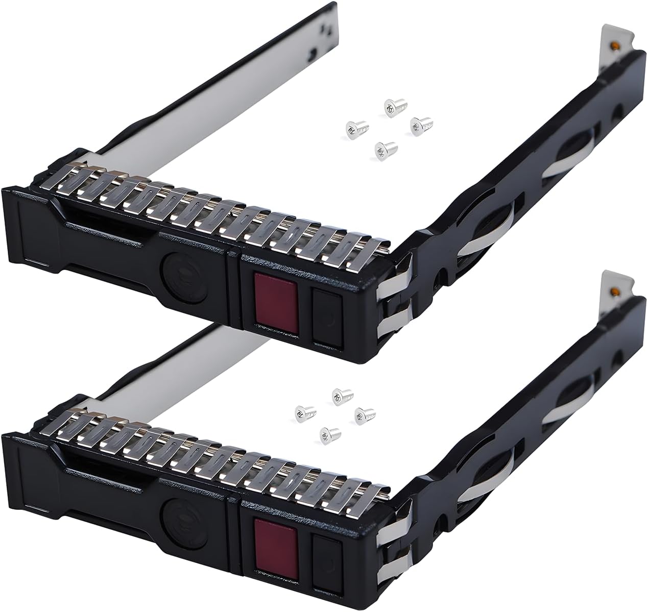 Amazon.com: 2-Pack Hard Drive Bracket 2.5" NVMe SSD Caddy 727695-001 ...