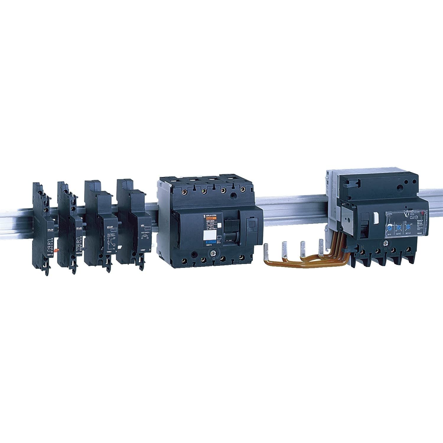 Schneider Electric 18656 Acti9 NG125N Modular Circuit Breaker 4P 63A C ...