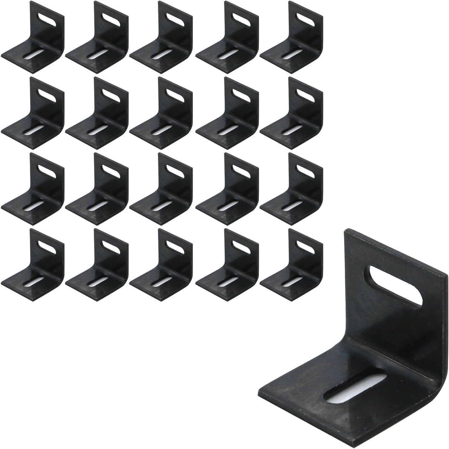 Amazon.com: KUMGROT 20 Pcs Wood Table Top Expansion Bracket L Clip ...