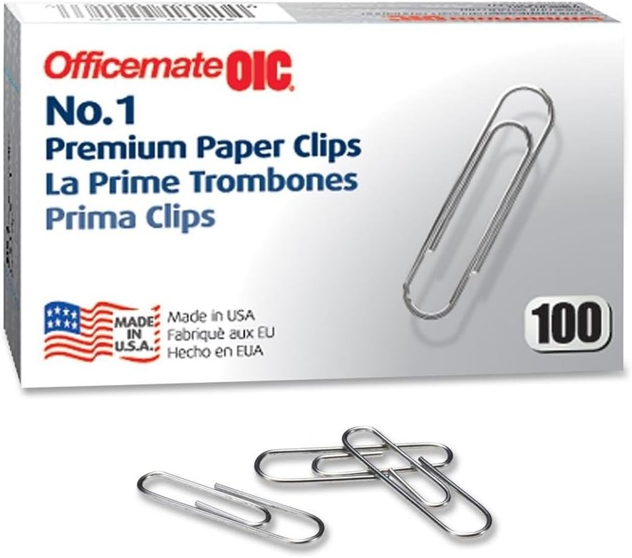 Amazon.com : Tontomtp Paper Clips, 200 Pack, Paperclips, Paper Clip ...