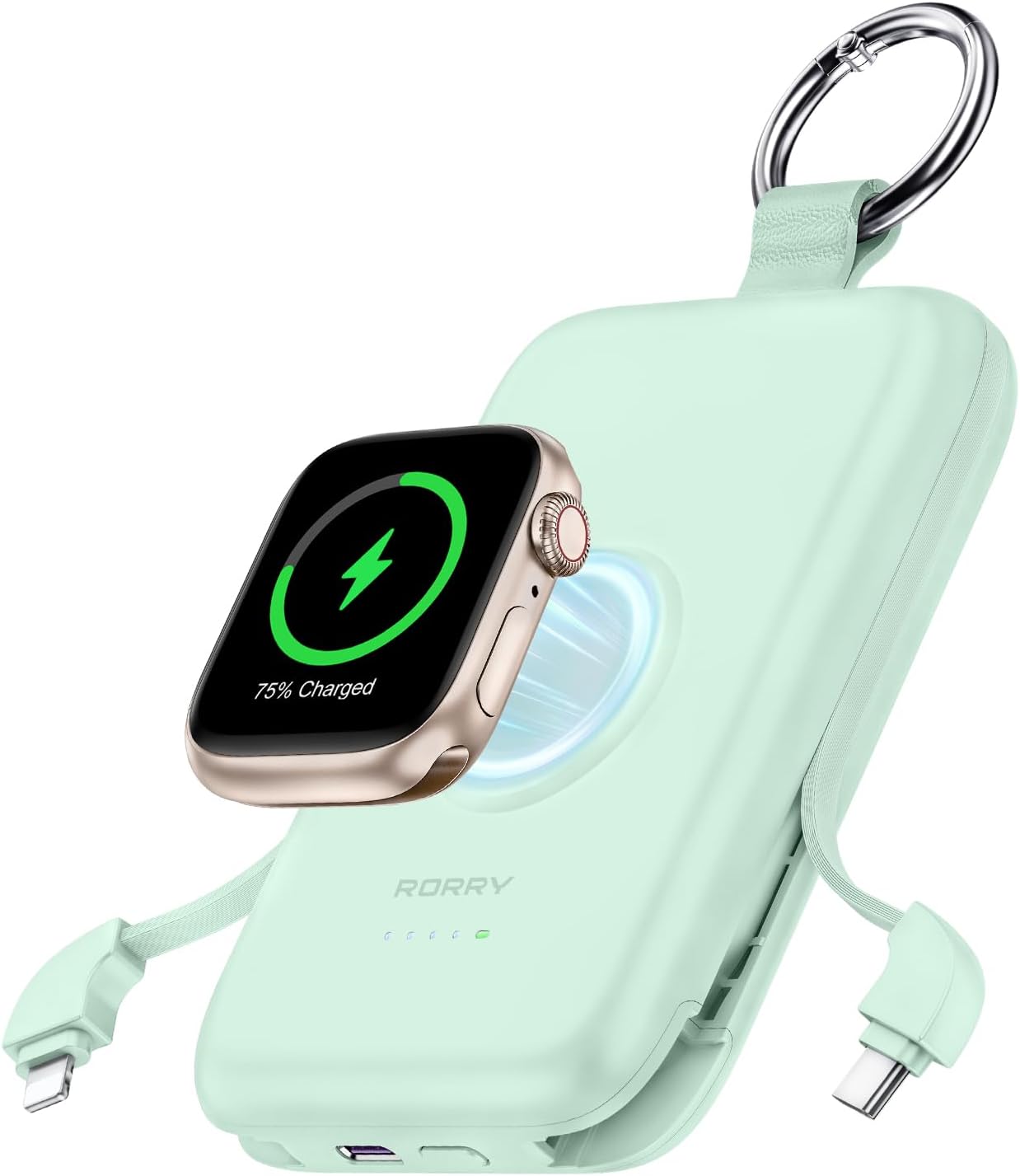 Amazon.com: RORRY Portable Charger, 10000mAh PD 20W Fast Charging ...