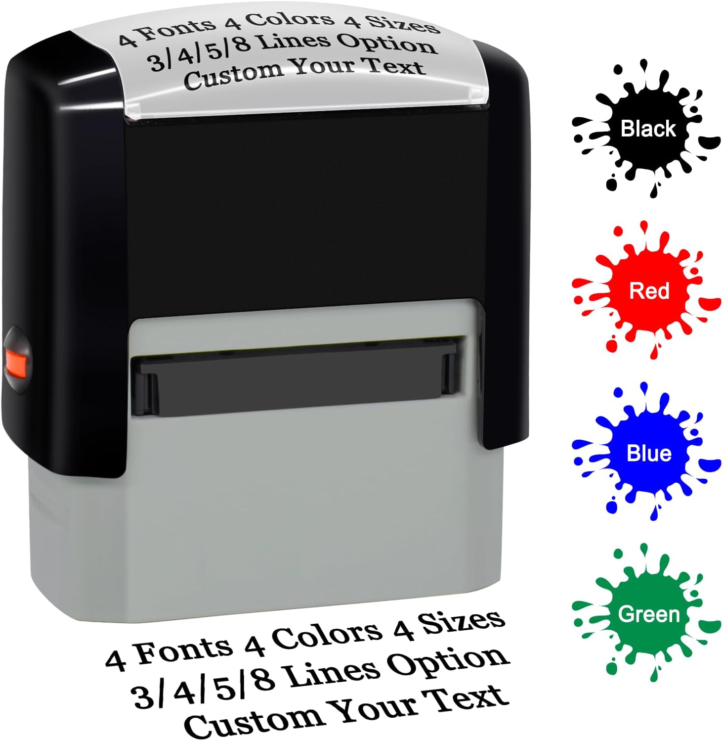 Amazon.com: Custom Stamp Self Inking Address Stamps Self-Inking ...