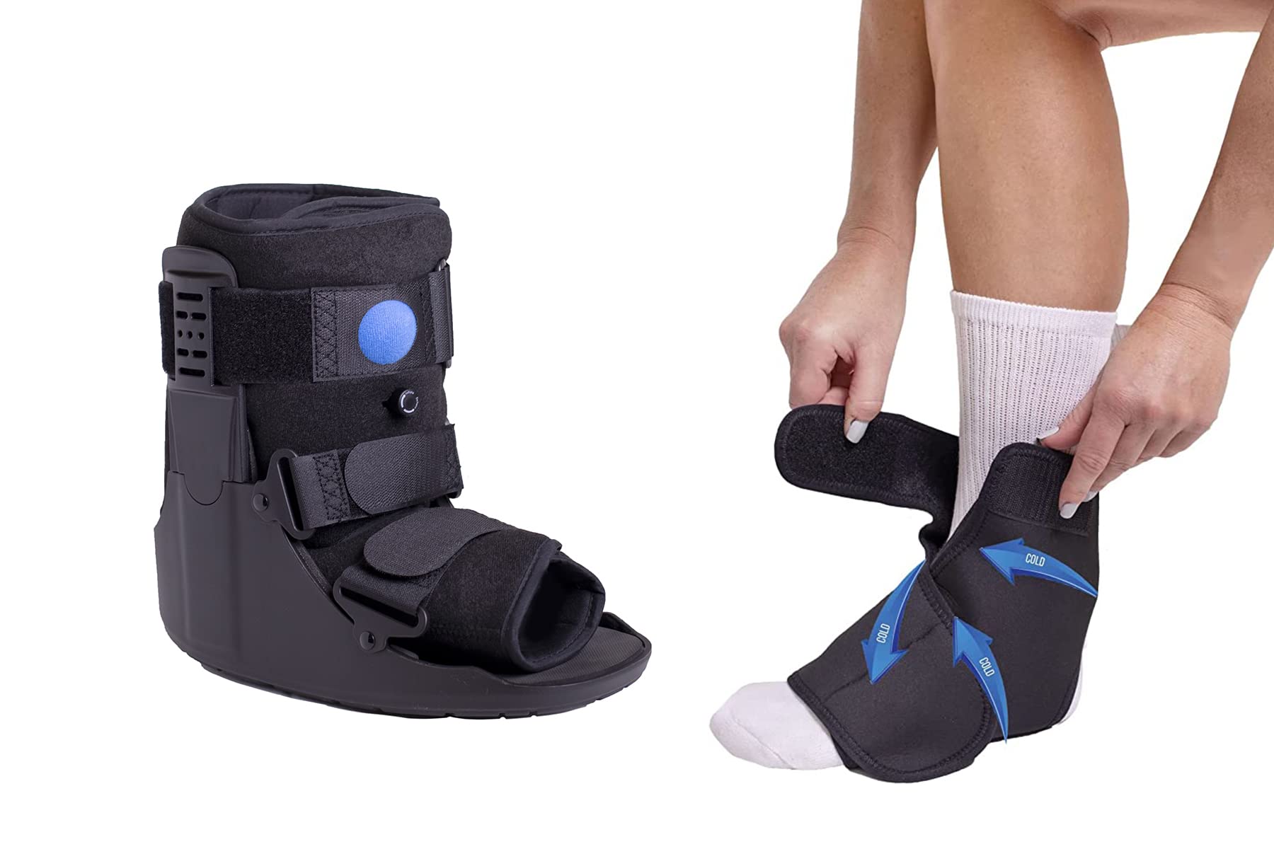 United Ortho Short Cam Walking Boot Short Air CAM Walking Boot ...
