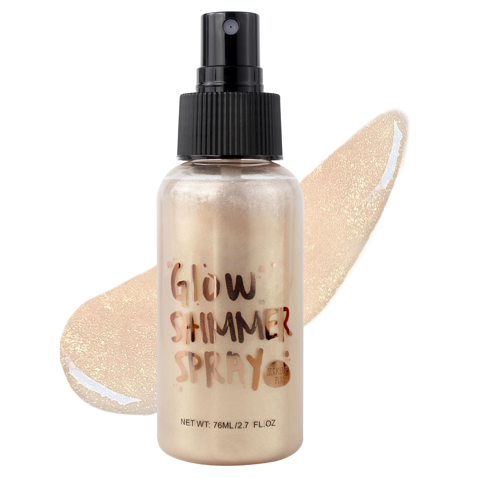 Amazon.com : Body Glitter Spray, Body Shimmer Spray Quick Drying Body ...
