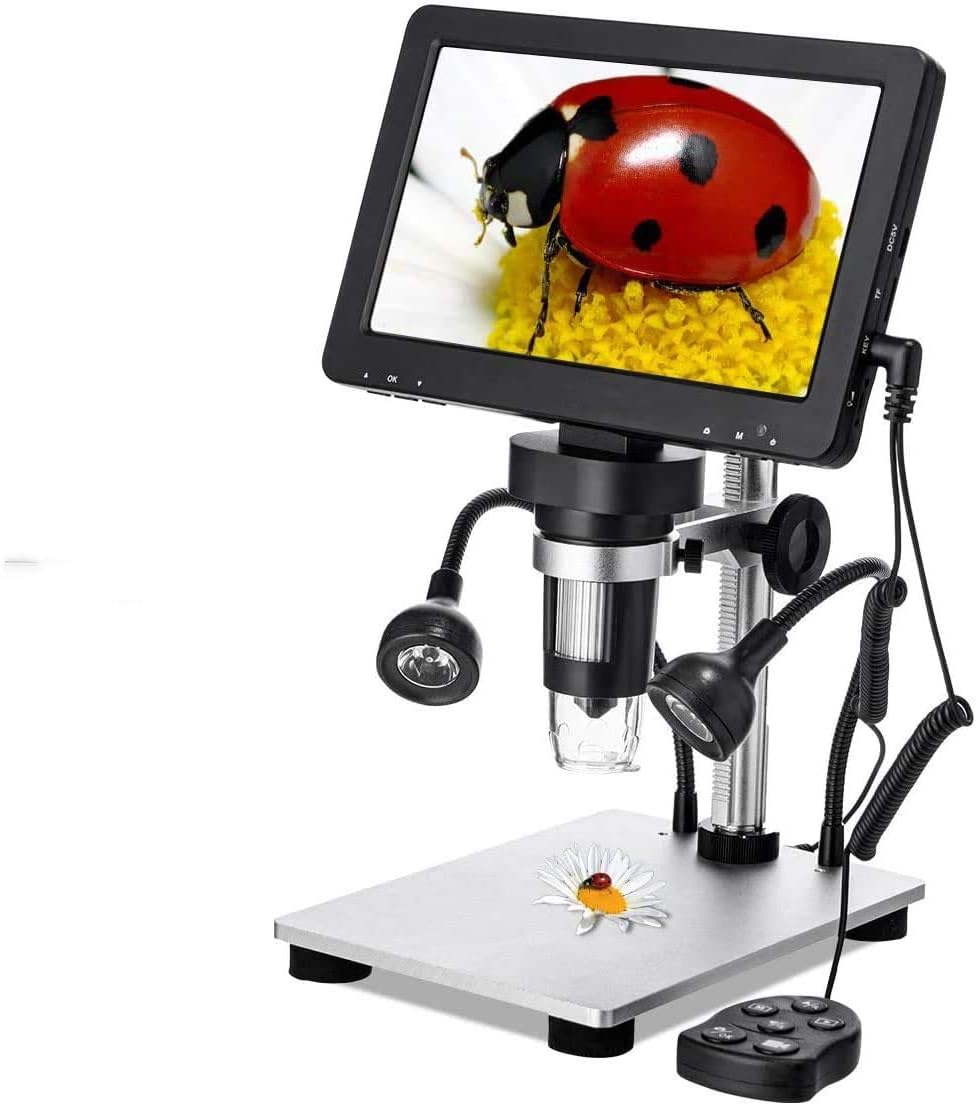 Amazon.com : ANNLOV 7" LCD Digital Microscope with 32GB TF Card 1200X ...
