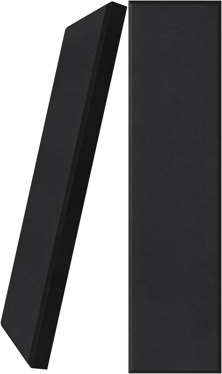 UMIACOUSTICS 2 PCS Fiberglass Acoustic Panels, 48x12x2 Inches Sound ...