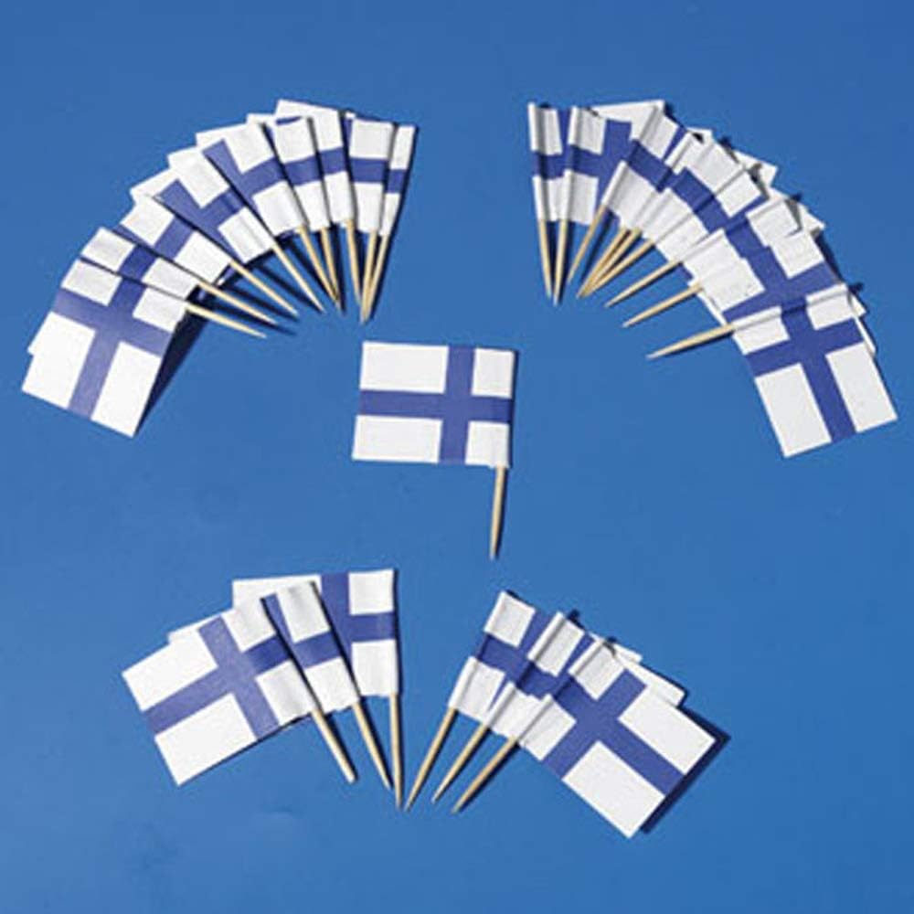 Amazon.com | Israel | Israeli Flag Toothpicks (100): Cocktail Picks