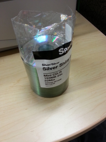 Amazon.com: 21 Minute Silver Mini CD-R w/sleeve - 100 Count : Electronics