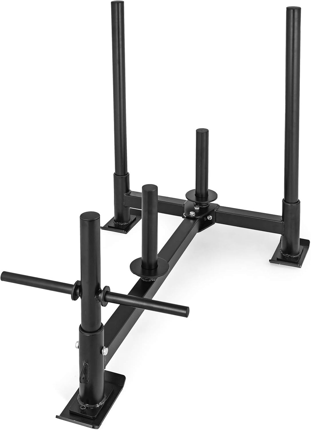 VEVOR Fitness Sled Black 44 x 30.5 x 36inch Weight Training Sled ...