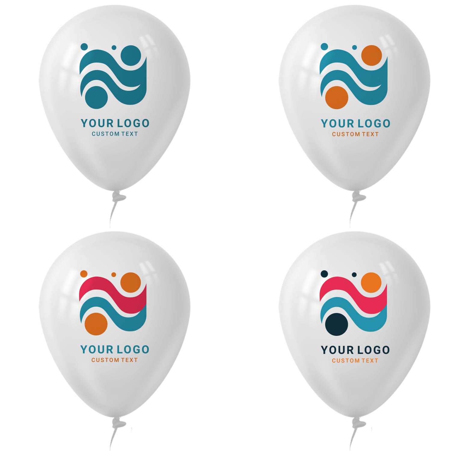 Globos Con Logotipo Personalizado