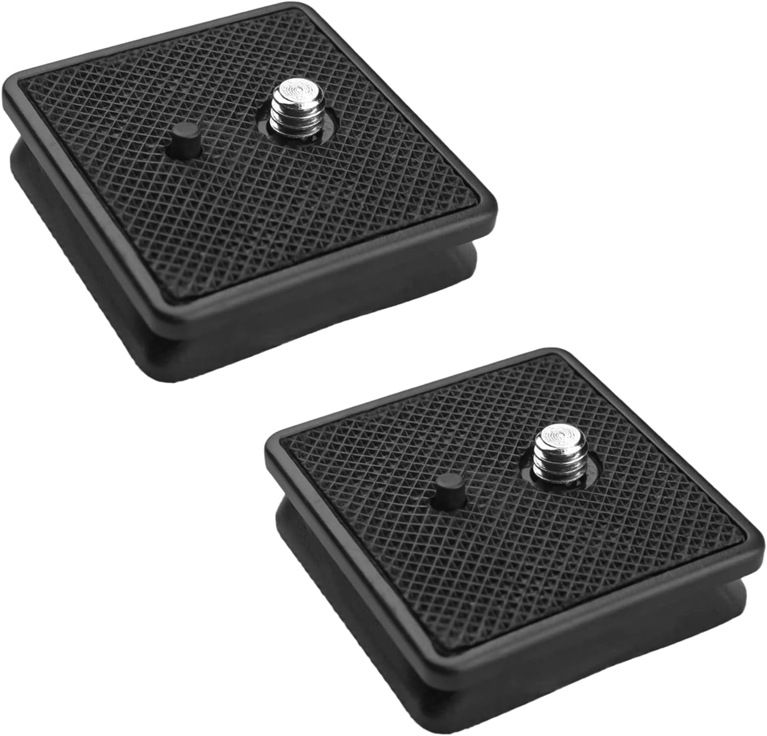 2Pcs Quick Release Plate Tripod Head Screw Adapter Mount Camera Tripod ...