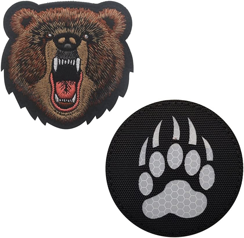 Amazon.com: Bear Embroidered Iron on Patch