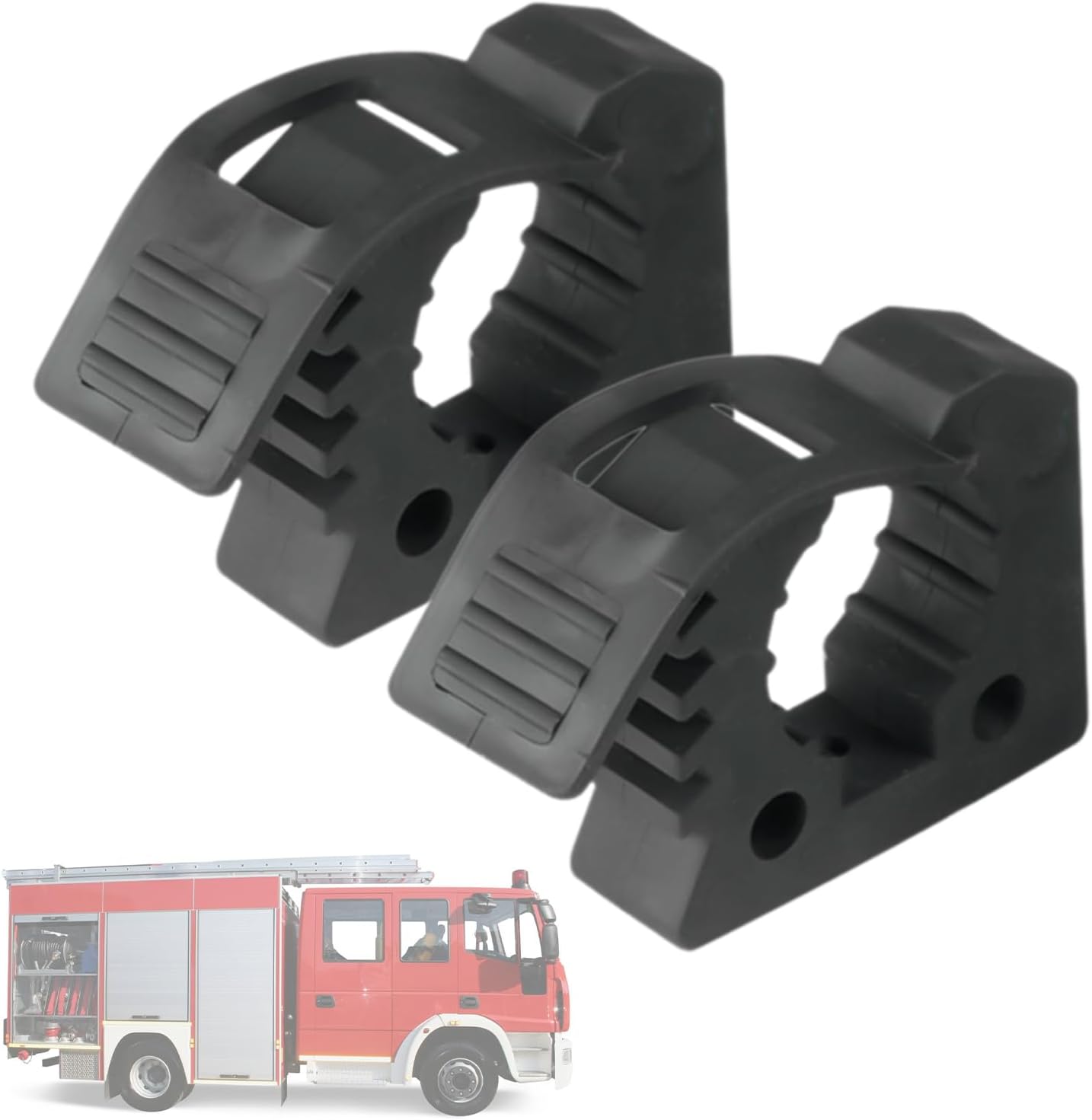 Truck Shovel Mount, 2 Rubber Offroad Shovel Holder, Fire Extinguisher ...