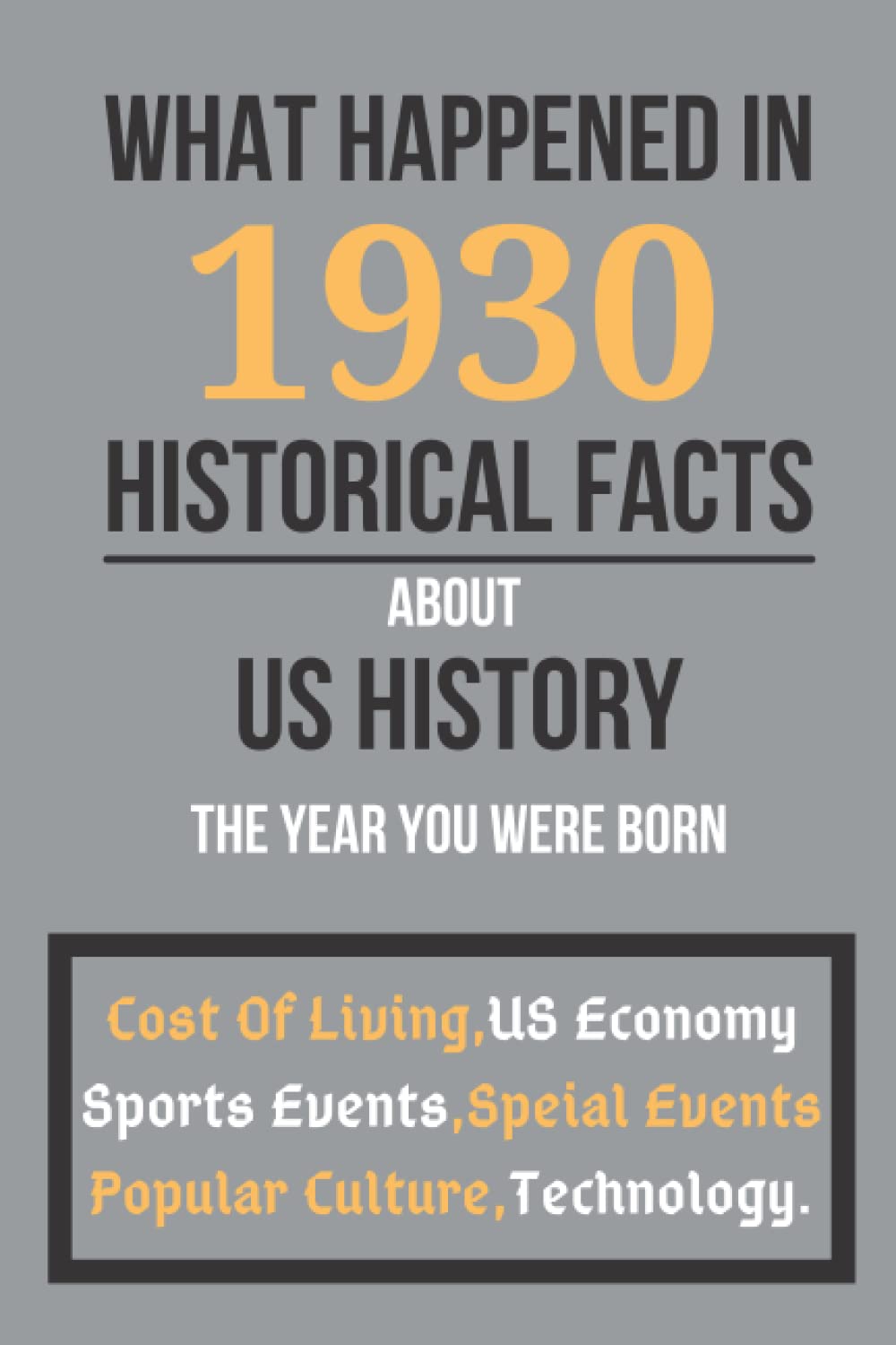 Buy What Happened In 1930 Historical Facts About Us History The Year ...