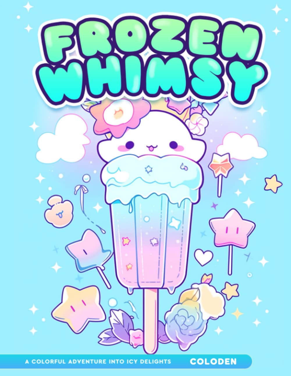 Amazon.com: Frozen Whimsy Coloring Book: A Colorful Adventure into Icy ...