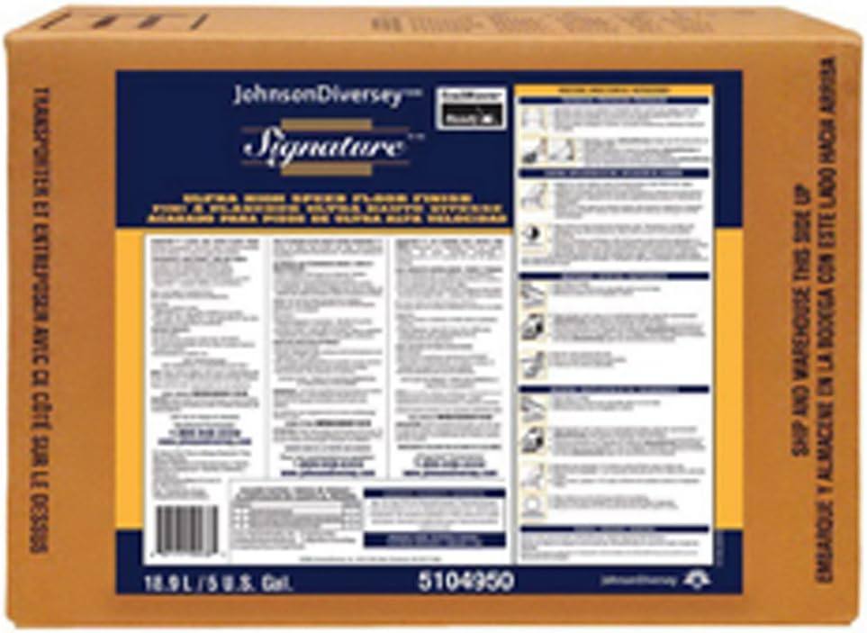 Amazon.com: Diversey Care Floor Finish; Vectra; 5 Gallon; White ...