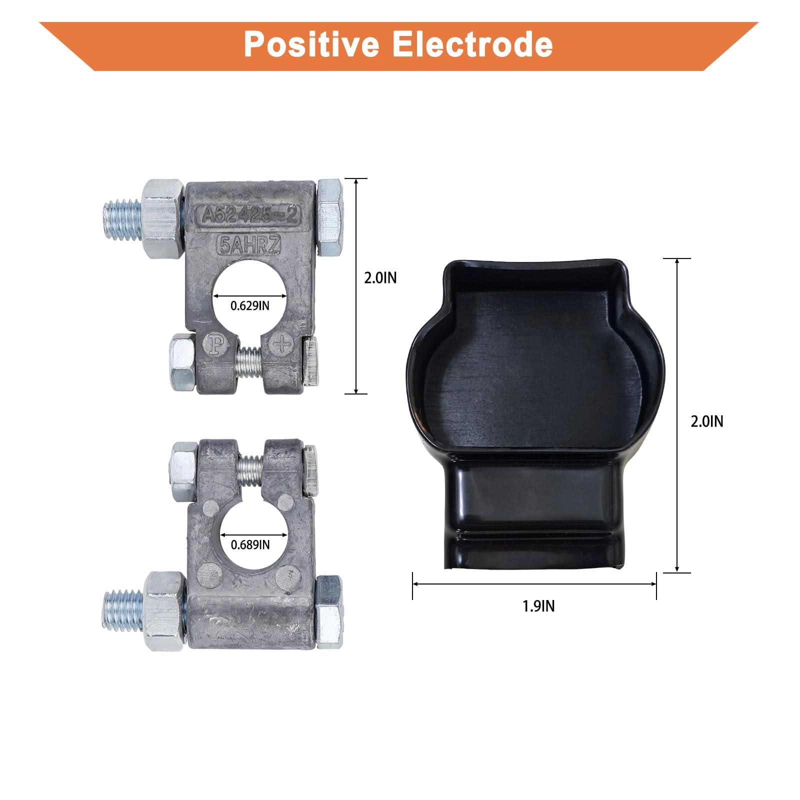 Snapklik.com : Battery Terminal Connectors Kit.Fit For Vessels Cars ...