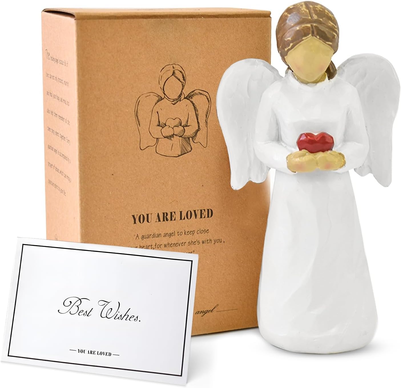 Amazon.com: NINNSSOT Sympathy Gift Angel, Memorial Gifts, Healing Angel ...