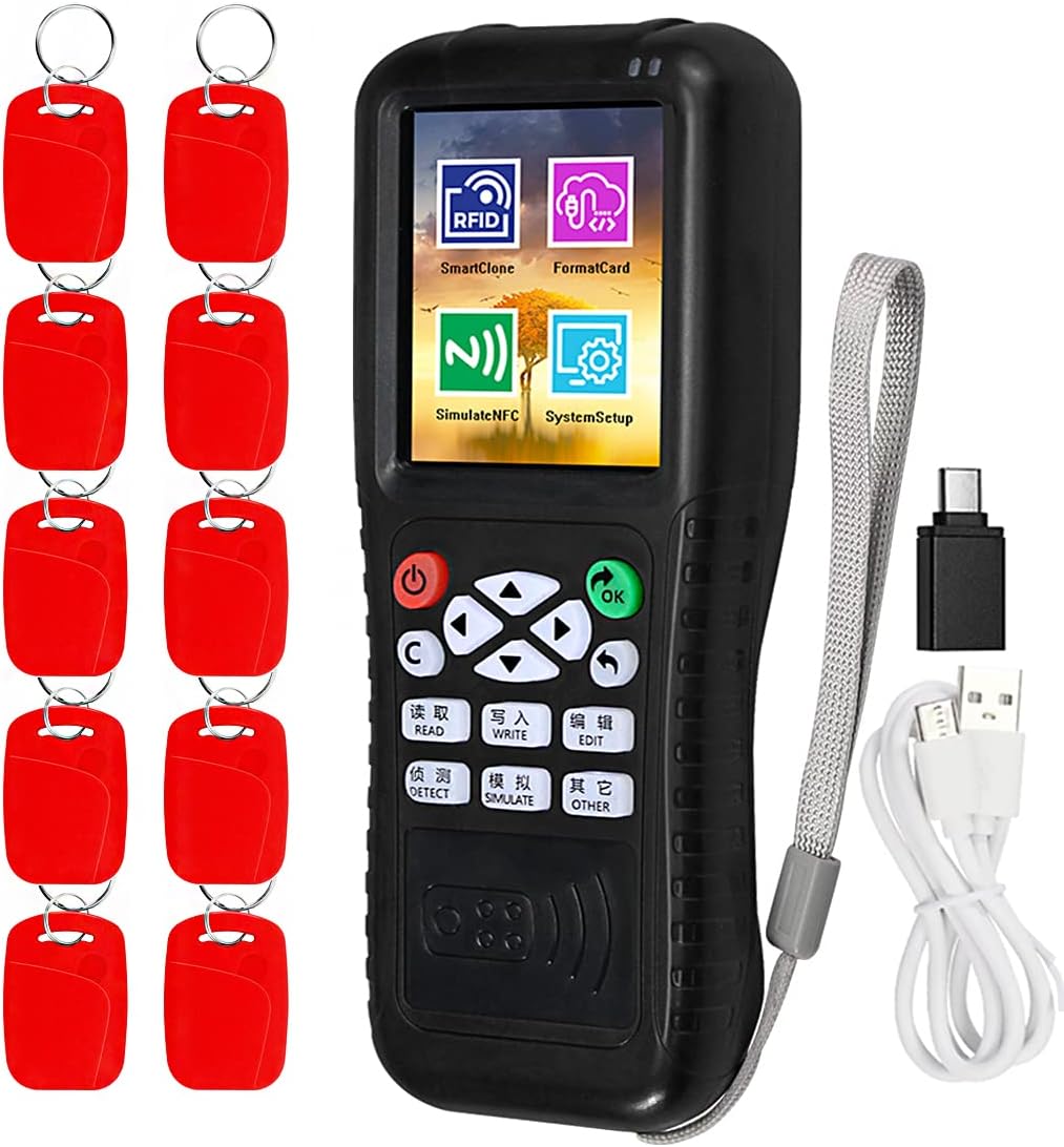 USB NFC RFID Reader Writer Kartenleser Chip RFID Lesegerät Fast NFC ...