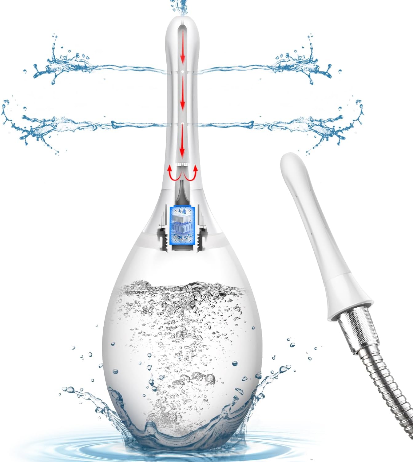 PropoDusche 245ML Douche Enema Kit - Silicone Douche for Men Women,Anti ...