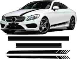 AMG Edition Side Skirt Door Side Stripes Sticker For, 53% OFF